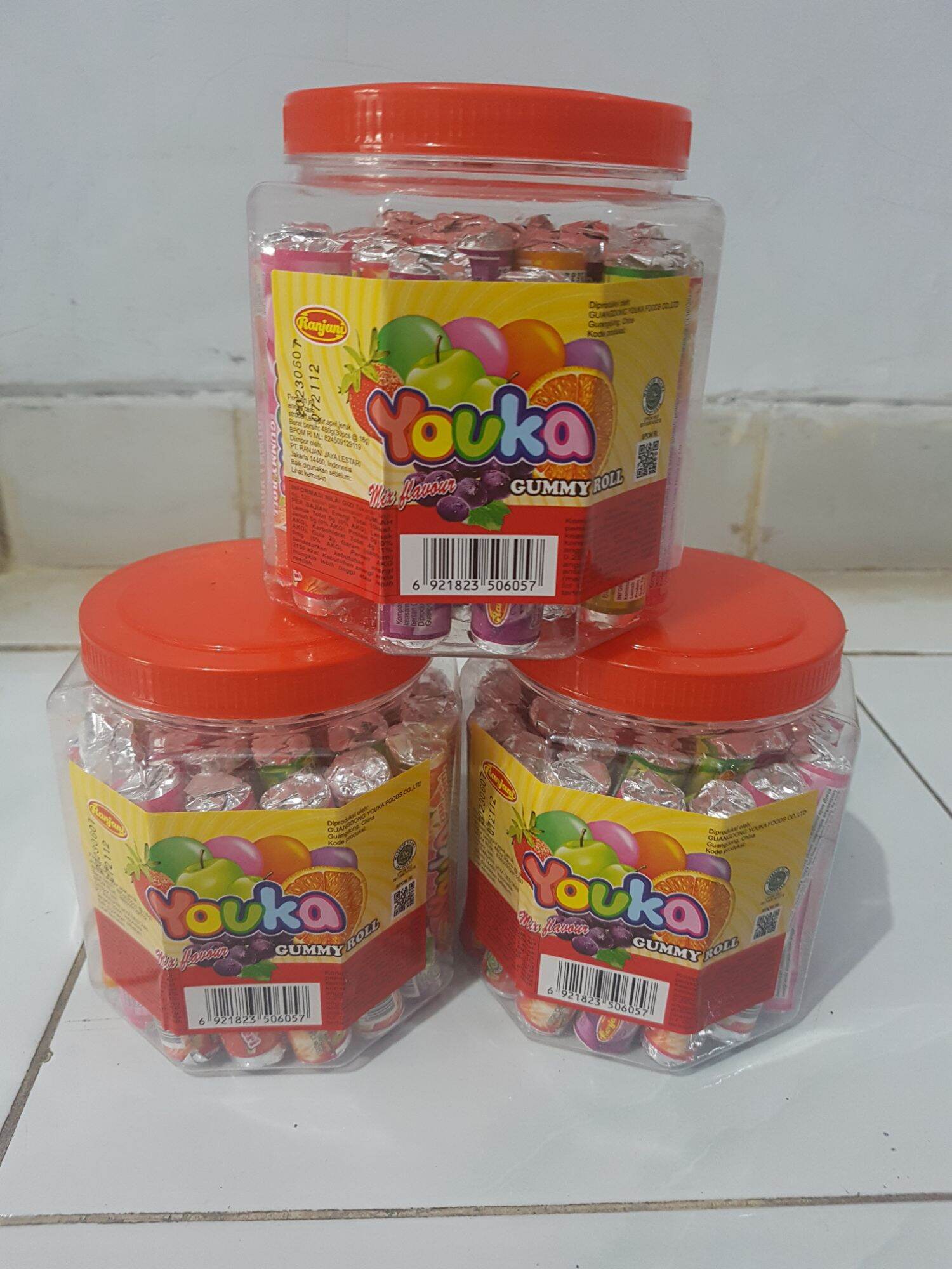 Youka Gummy Roll isi 30 pcs | Lazada Indonesia