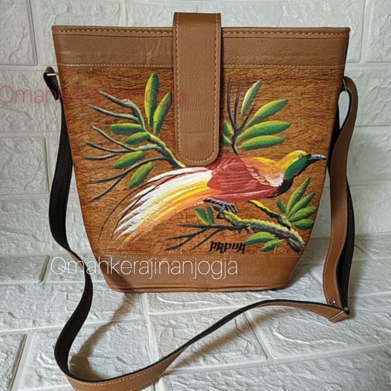 tas kulit kayu khas papua , tas papua | Lazada Indonesia