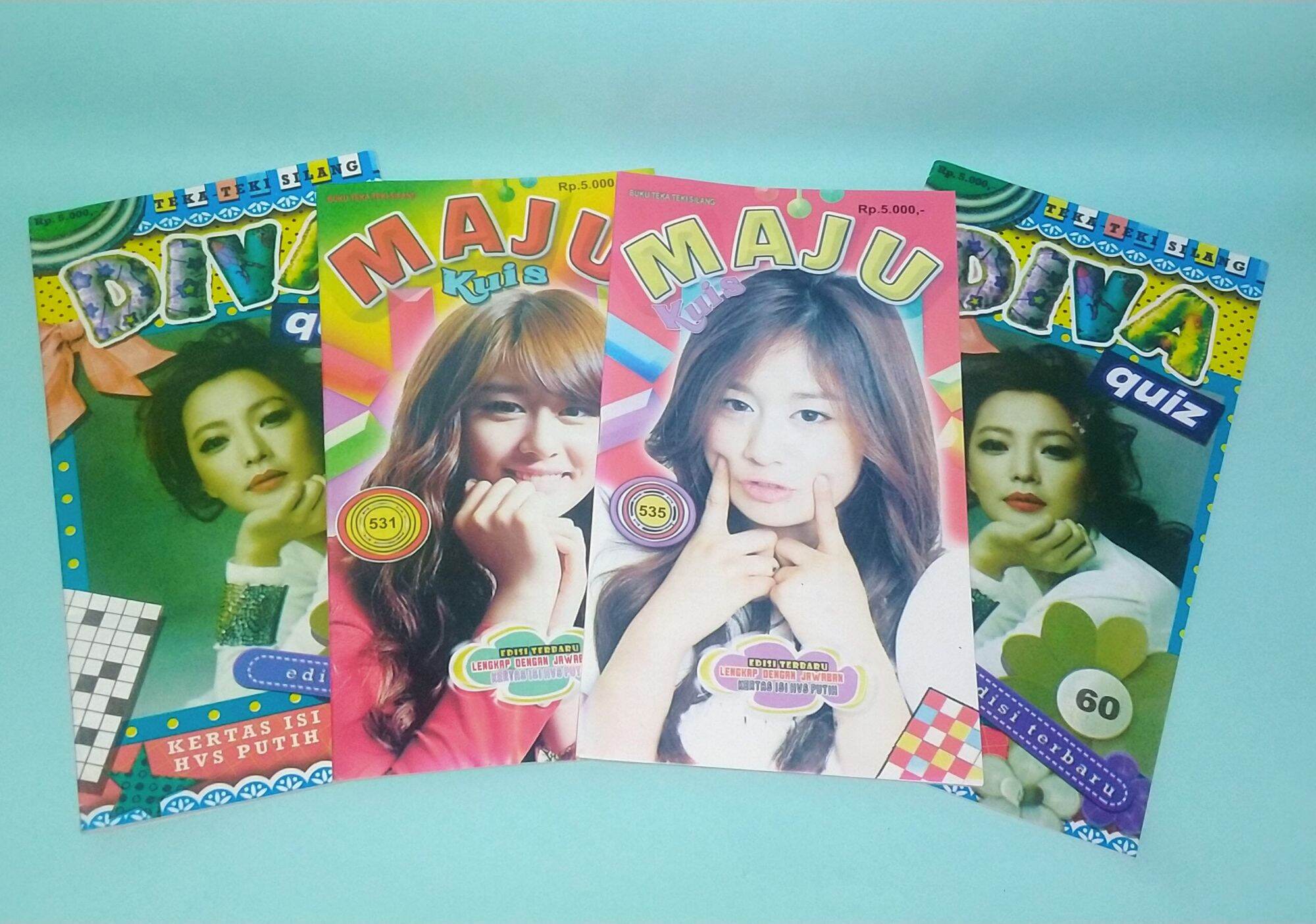 BUKU Panjang TEKA TEKI SILANG | Ready TTS angka dan TTS huruf | Lazada ...