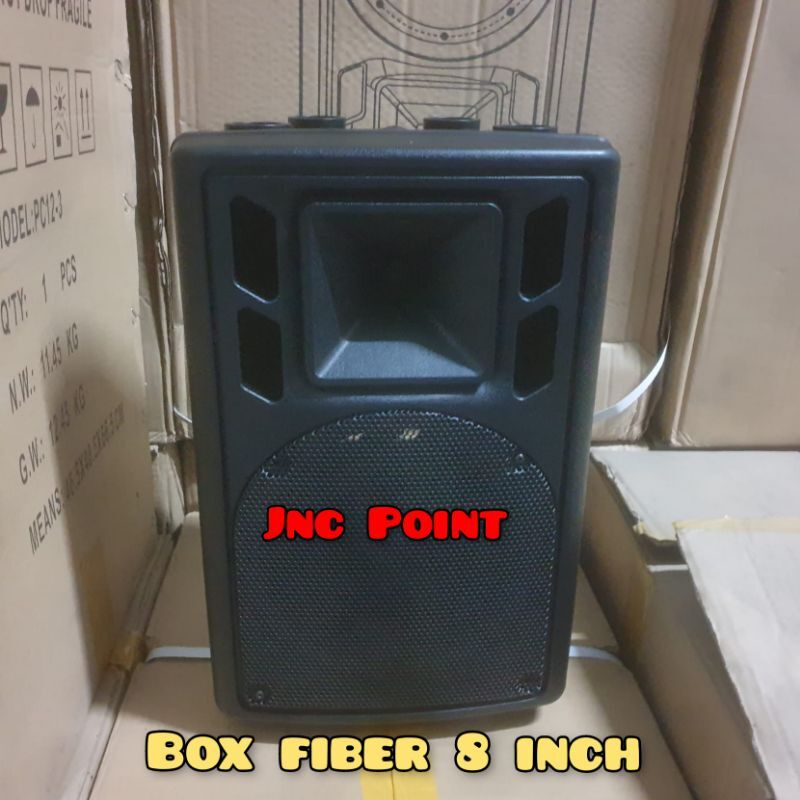 box speaker fiber plastik 8 inch model HUPER import/box kosong 8inch ...
