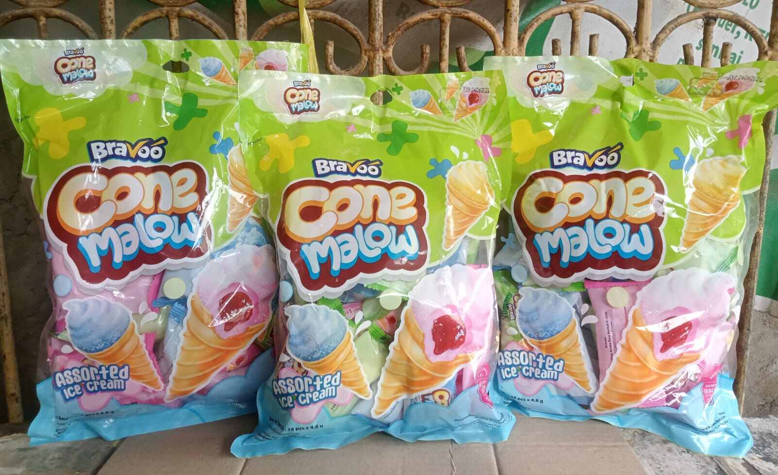 cone mellow Permen marshmellow | Lazada Indonesia