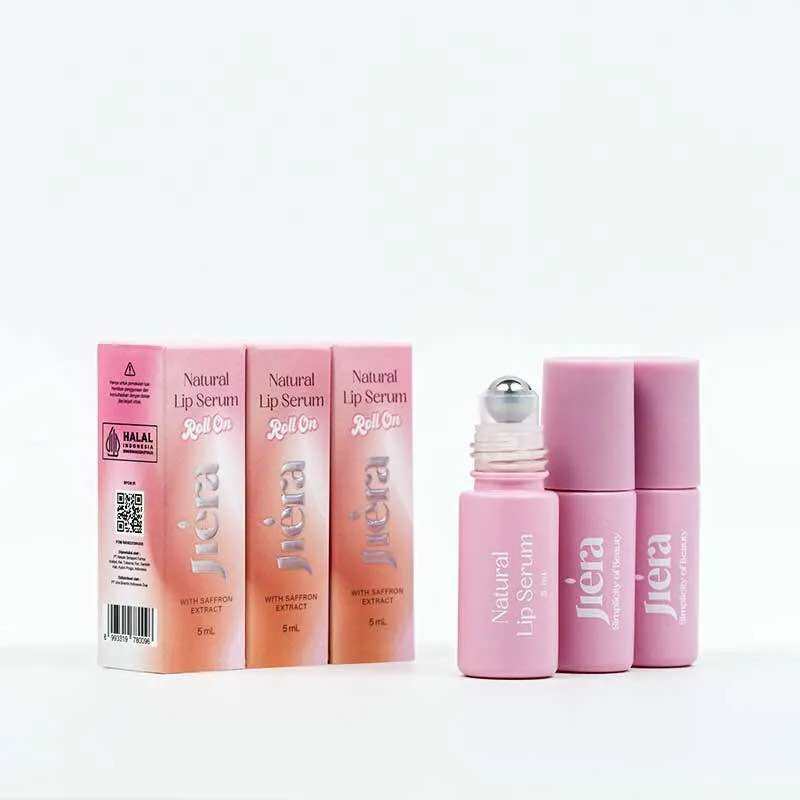 jiera natural lip serum roll on 5 ml | Lazada Indonesia
