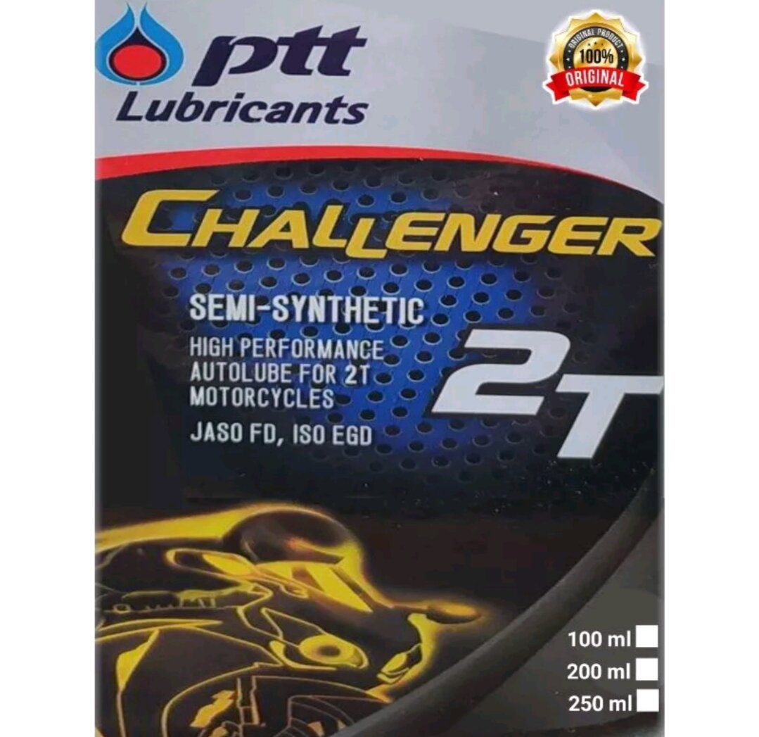 STIKER LABEL OLI SAMPING PTT SEMI SYNTETIC 100ml | Lazada Indonesia