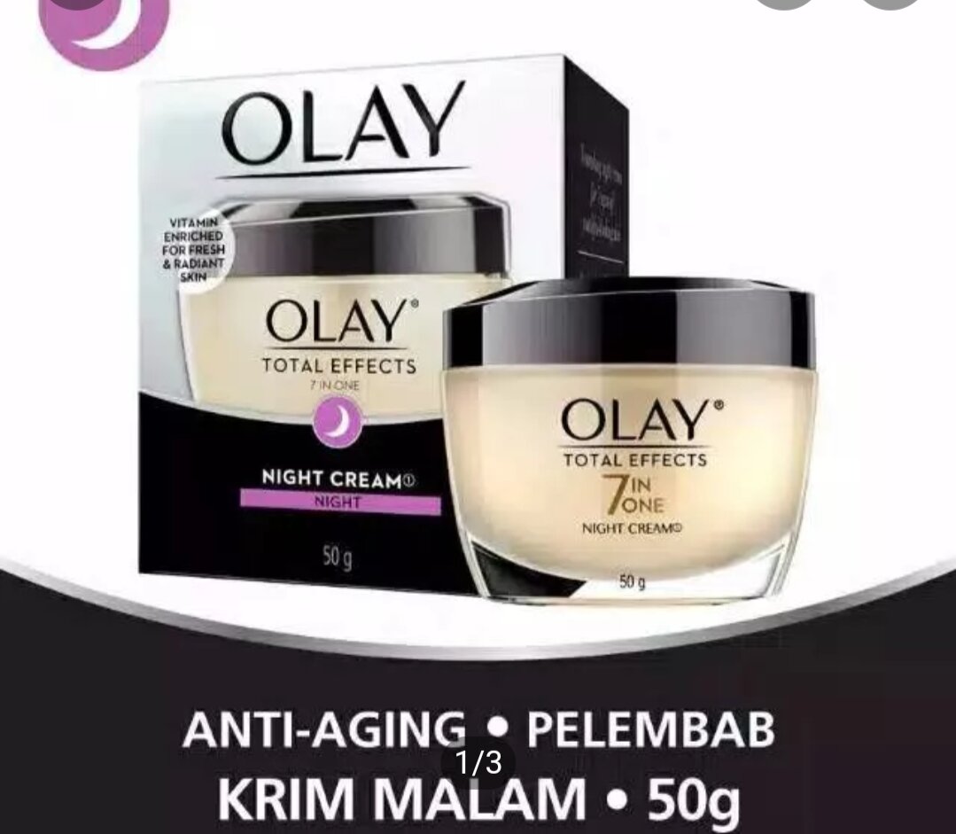 OLAY Total Effect 7 in 1 NIGHT Cream 50 gr | Lazada Indonesia