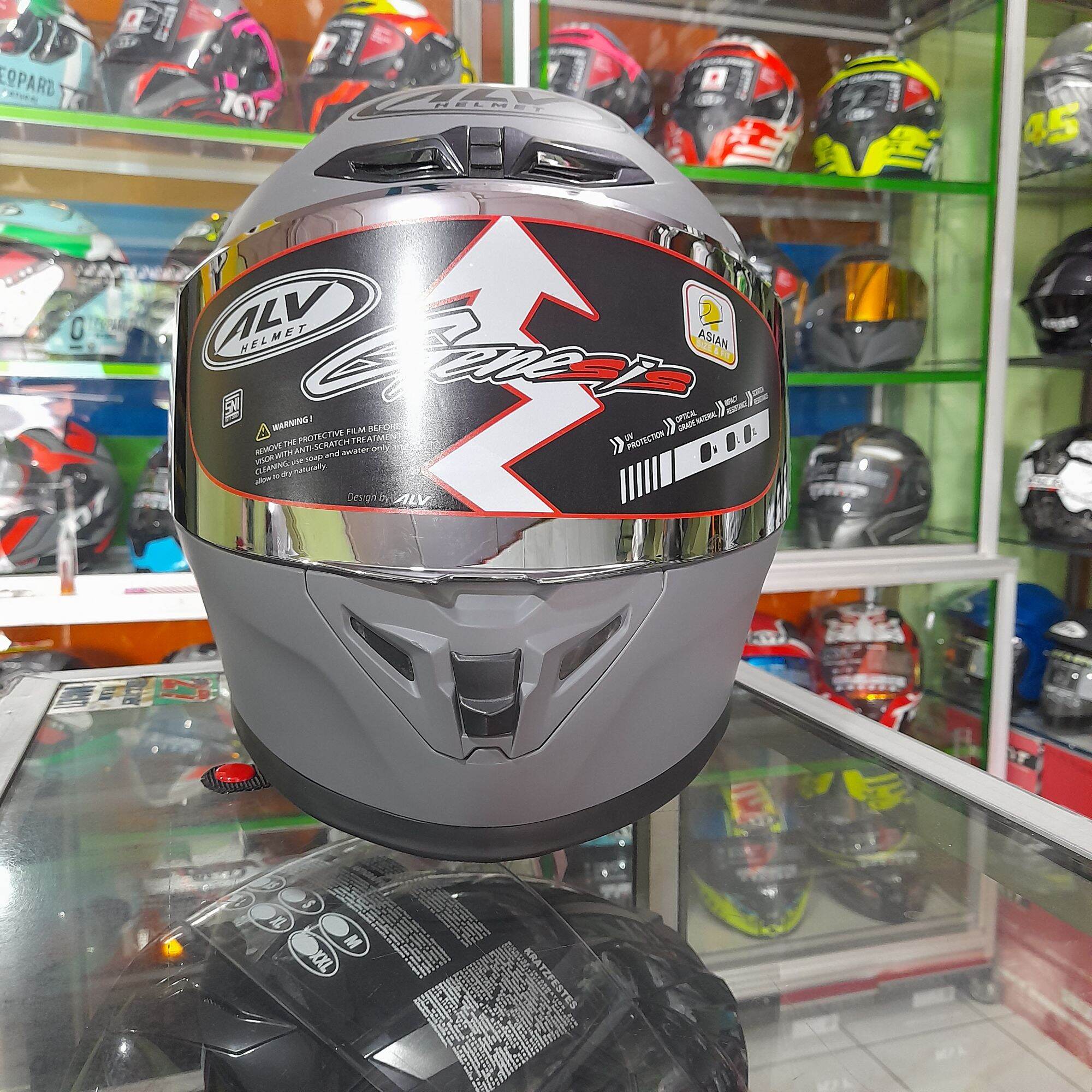 HELM ALV GENESIS FULL FACE ORIGINAL SNI | Lazada Indonesia