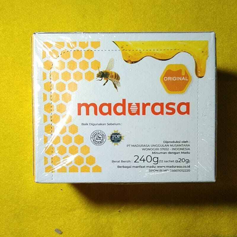 MADURASA ORIGINAL 1 BOX ISI 12 SACHET / MADU RASA SACHET 1 BOX 12 PC ...