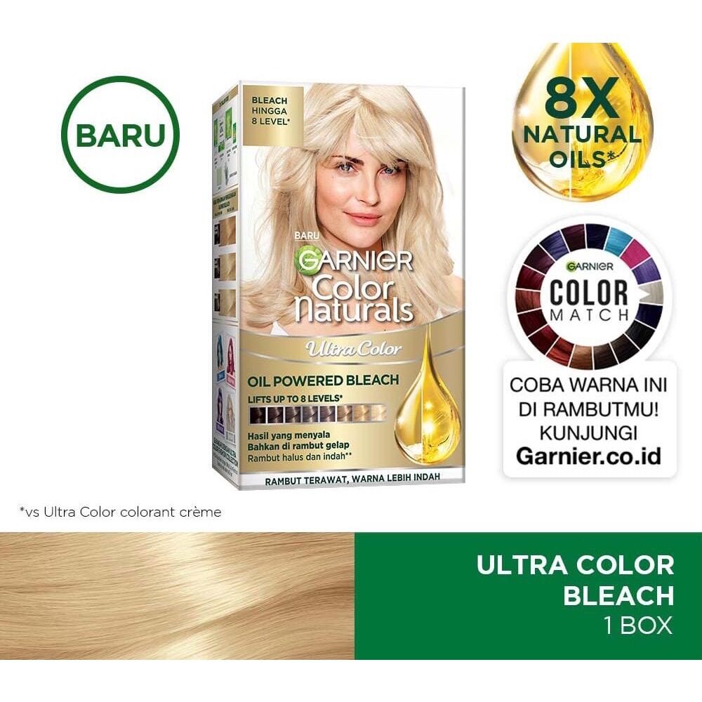 Garnier Semir Kotak Oil Powered Bleach / Bleaching | Lazada Indonesia