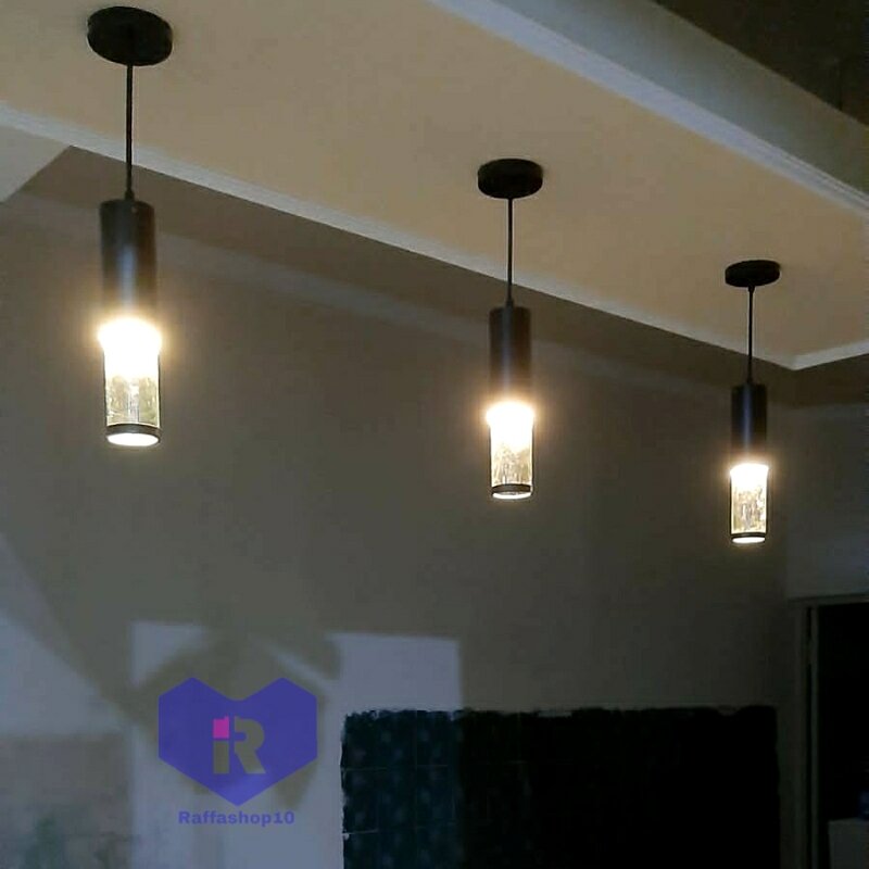 Lampu gantung kaca mini bar dapur minimalis | Lazada Indonesia