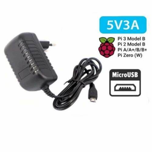 Adapter adaptor Power Supply DC 5V 3A Raspberry Pi 2 3 b b+ EU US UK ...