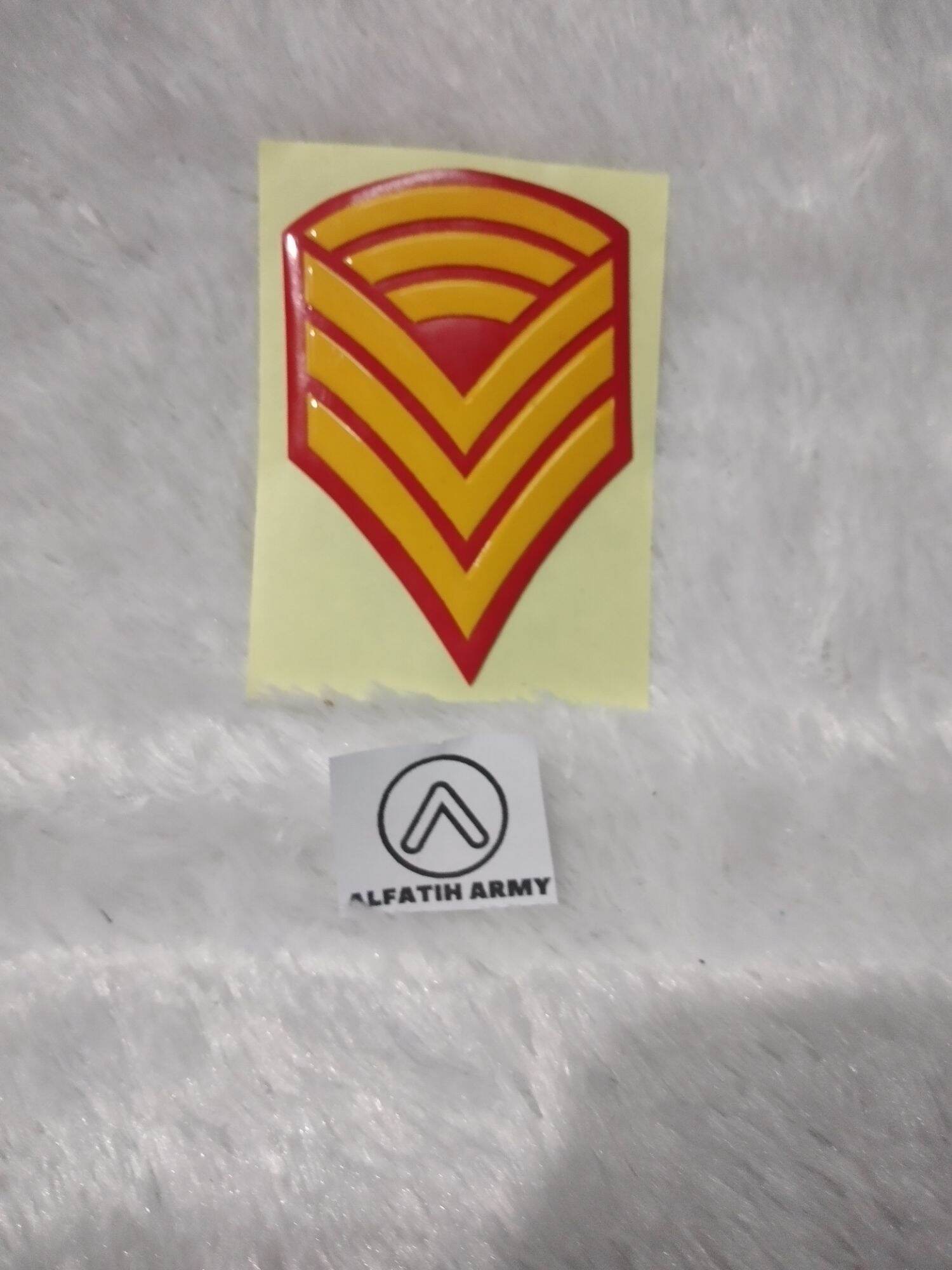 Stiker Logo Akmil Timbul Pangkat 6x7 cm Motor Warna Permanen | Lazada ...