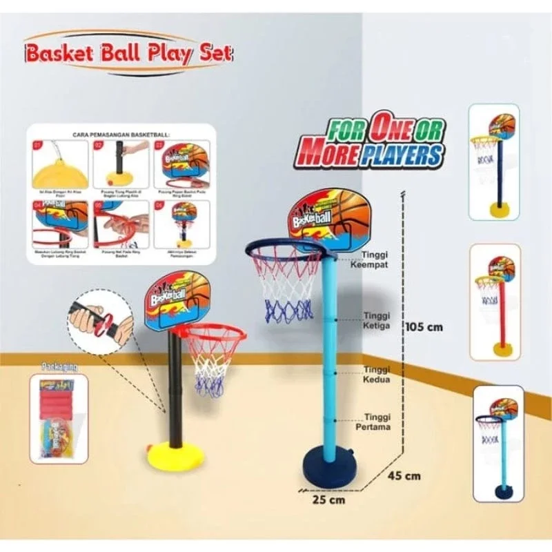 mainan anak basket ball tiang bola basket yg13 | Lazada Indonesia