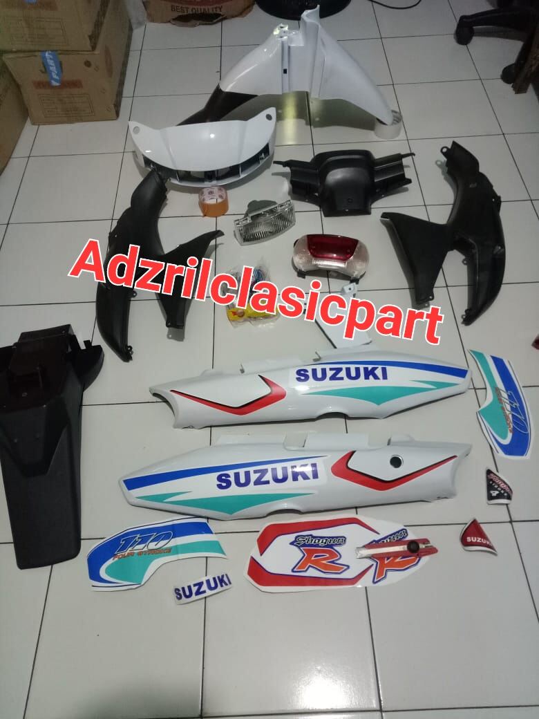 PAKET BODI HALUS DAN KASAR SUZUKI SHOGUN KEBO PUTIH | Lazada Indonesia