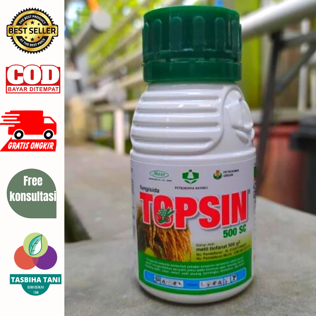 TOPSIN 500SC (500ml) Fungisida Obat Pembasmi Jamur pada Tanaman ...