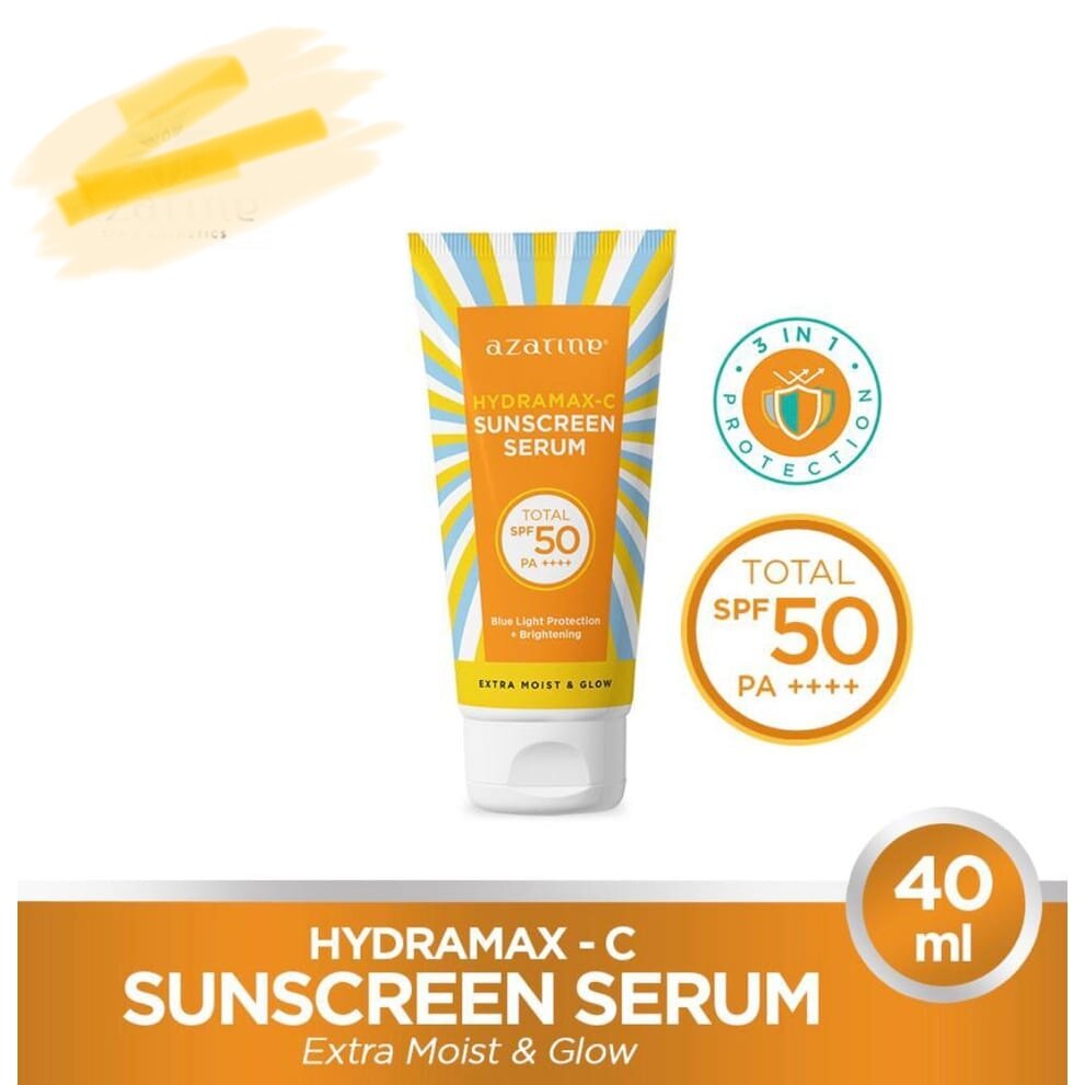 AZARINE HYDRAMAX-C SUNSCREEN SERUM SPF 50 PA++/SUNSCREEN AZARINE SPF 50 ...