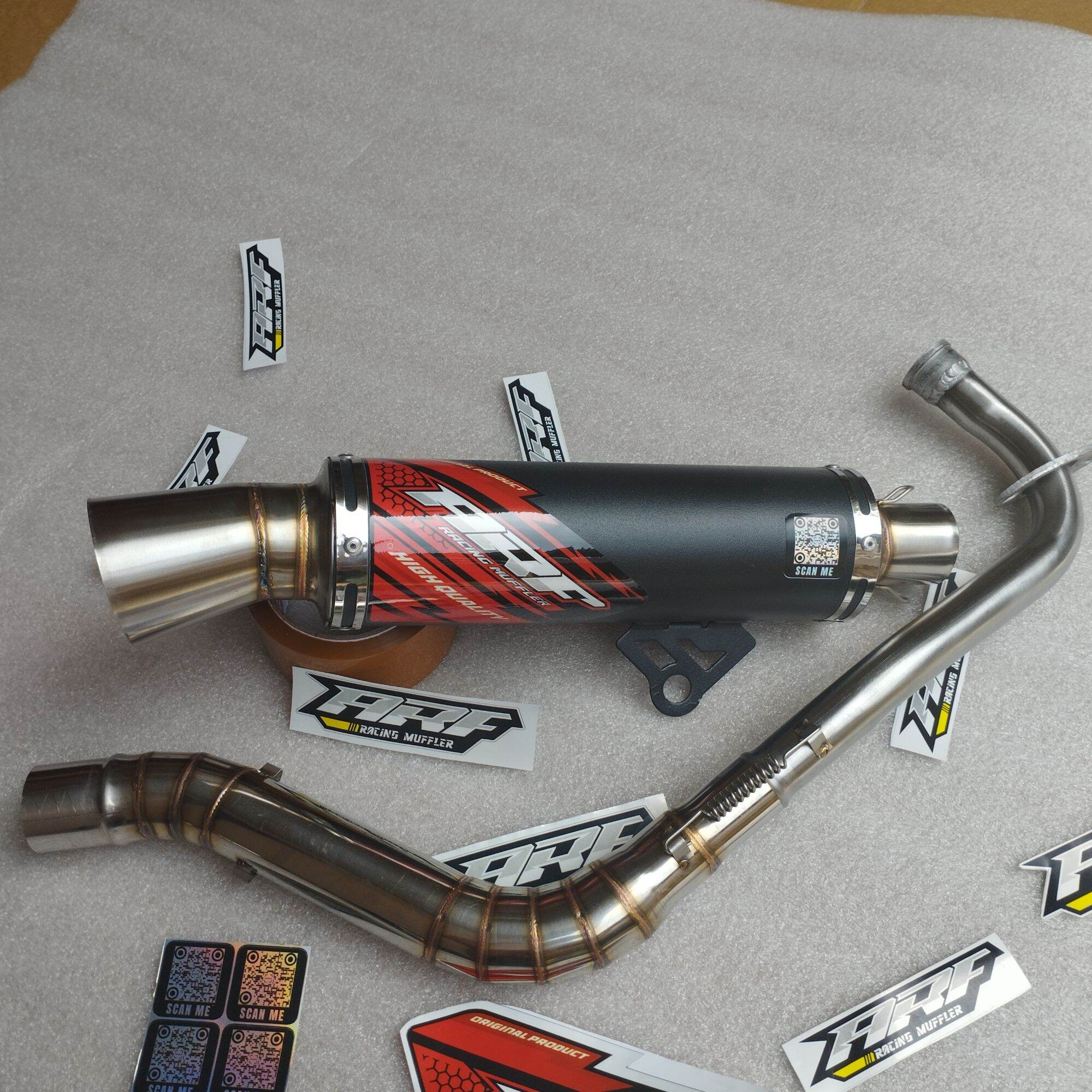 Knalpot Samlong Matic ARF Muffler Vario Beat Mio Aerox Request Inlet ...