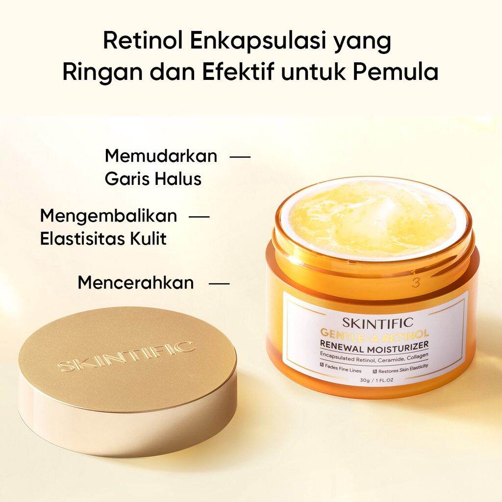 Skintific Gentle A Retinol Moisturizer Skintific Gentle a Retinol Serum ...