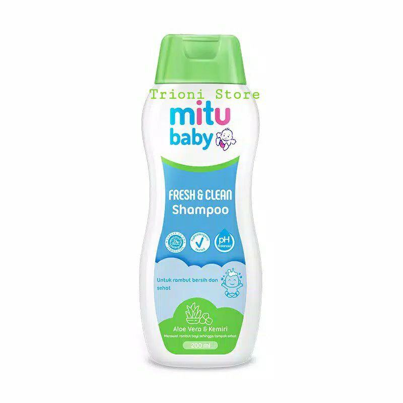 Mitu Baby Shampoo Natural Botol 200ml | Lazada Indonesia