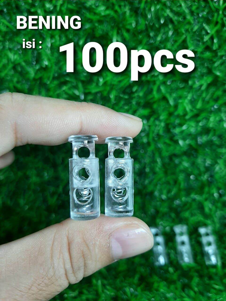 Stopper botol bening transparan / stopper masker (100pcs) | Lazada ...