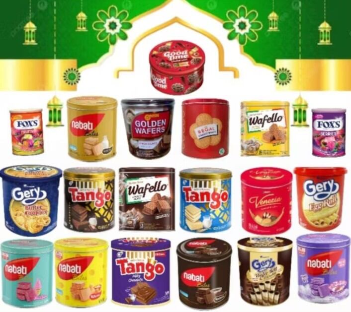 Wafer kaleng|Aneka wafer lebaran tango ,nabati ,wafelo nissin | Lazada ...