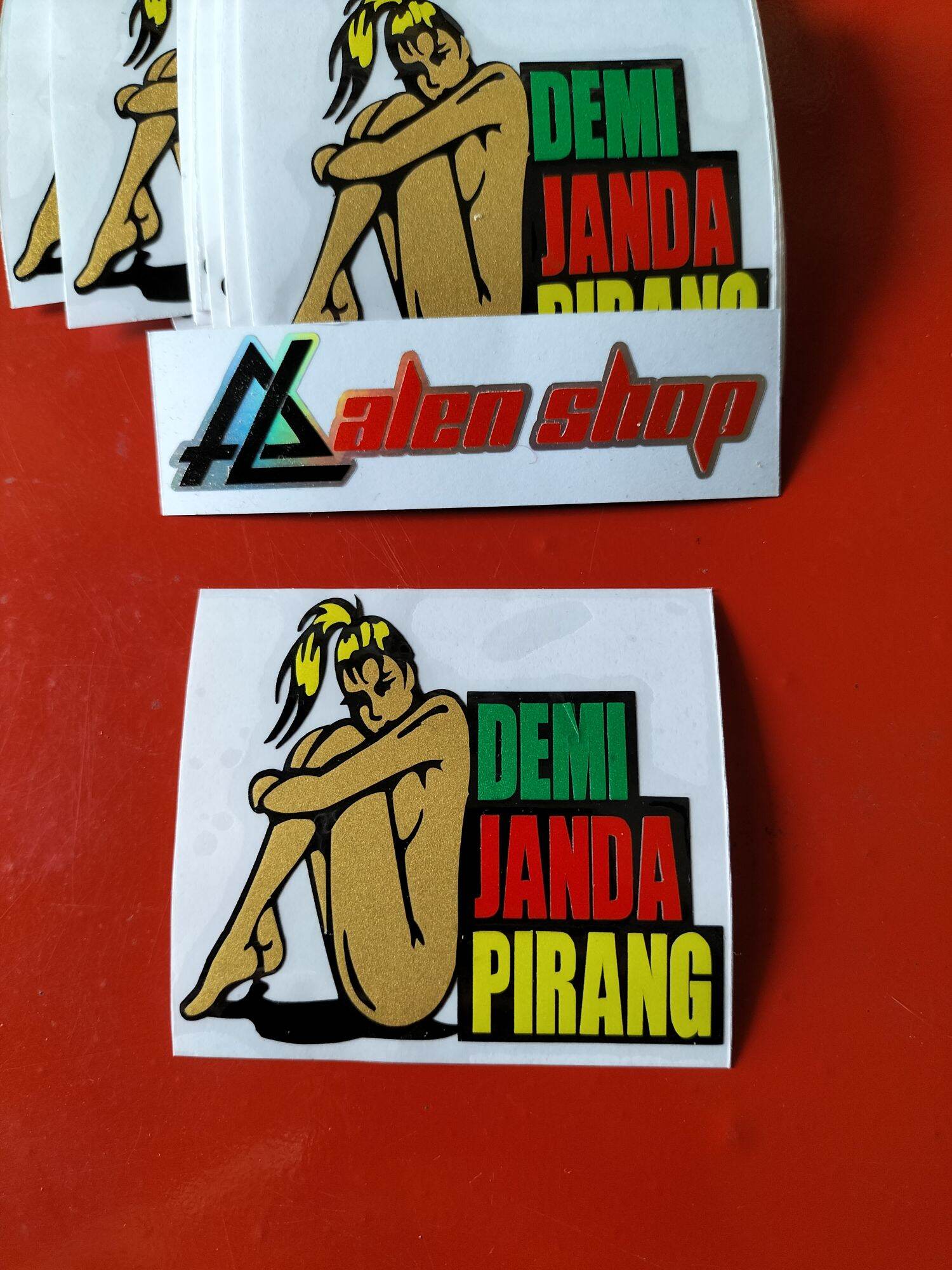 STIKER CUTTING DEMI JANDA PIRANG | Lazada Indonesia