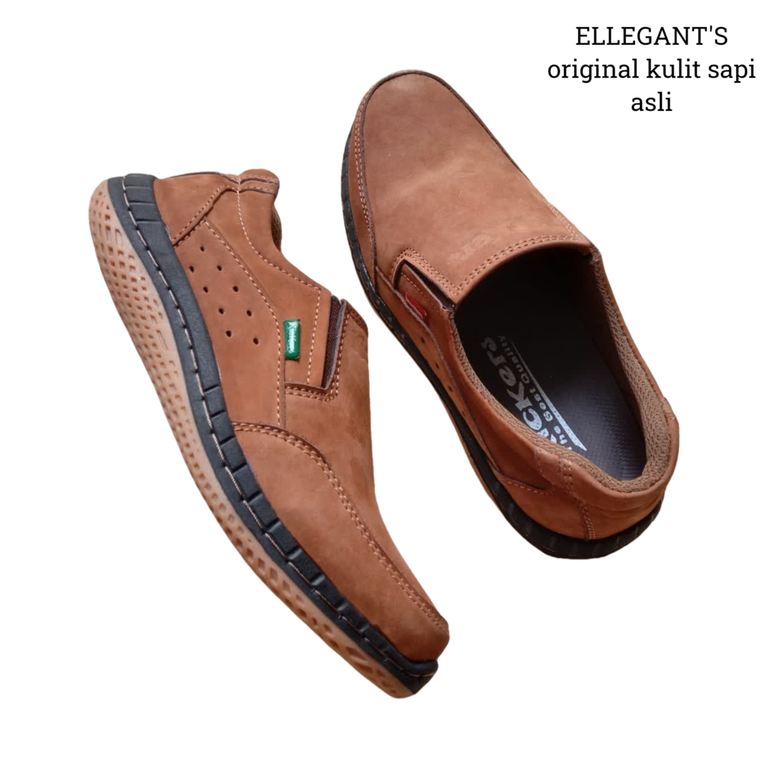 Sepatu Pria Terbaru Kulit Sapi Sepatu Kasual Sepatu Formal Sepatu Kerja ...