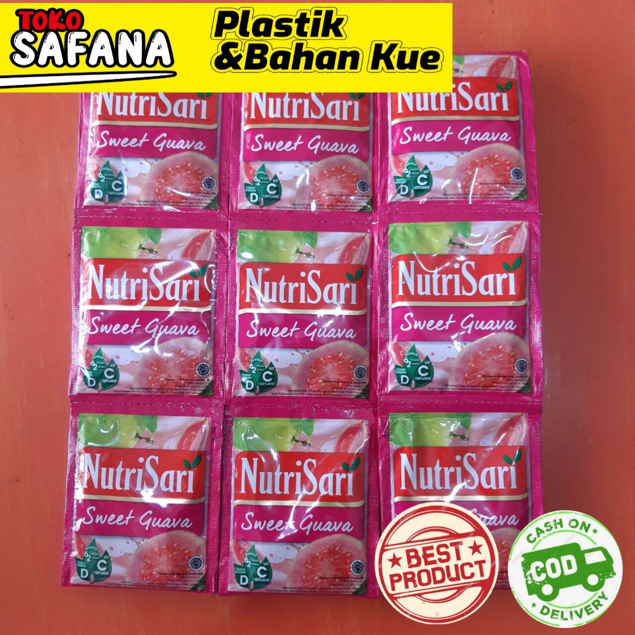 NUTRISARI JAMBU SWEET GUAVA 11gram ISI 10sachet | Lazada Indonesia