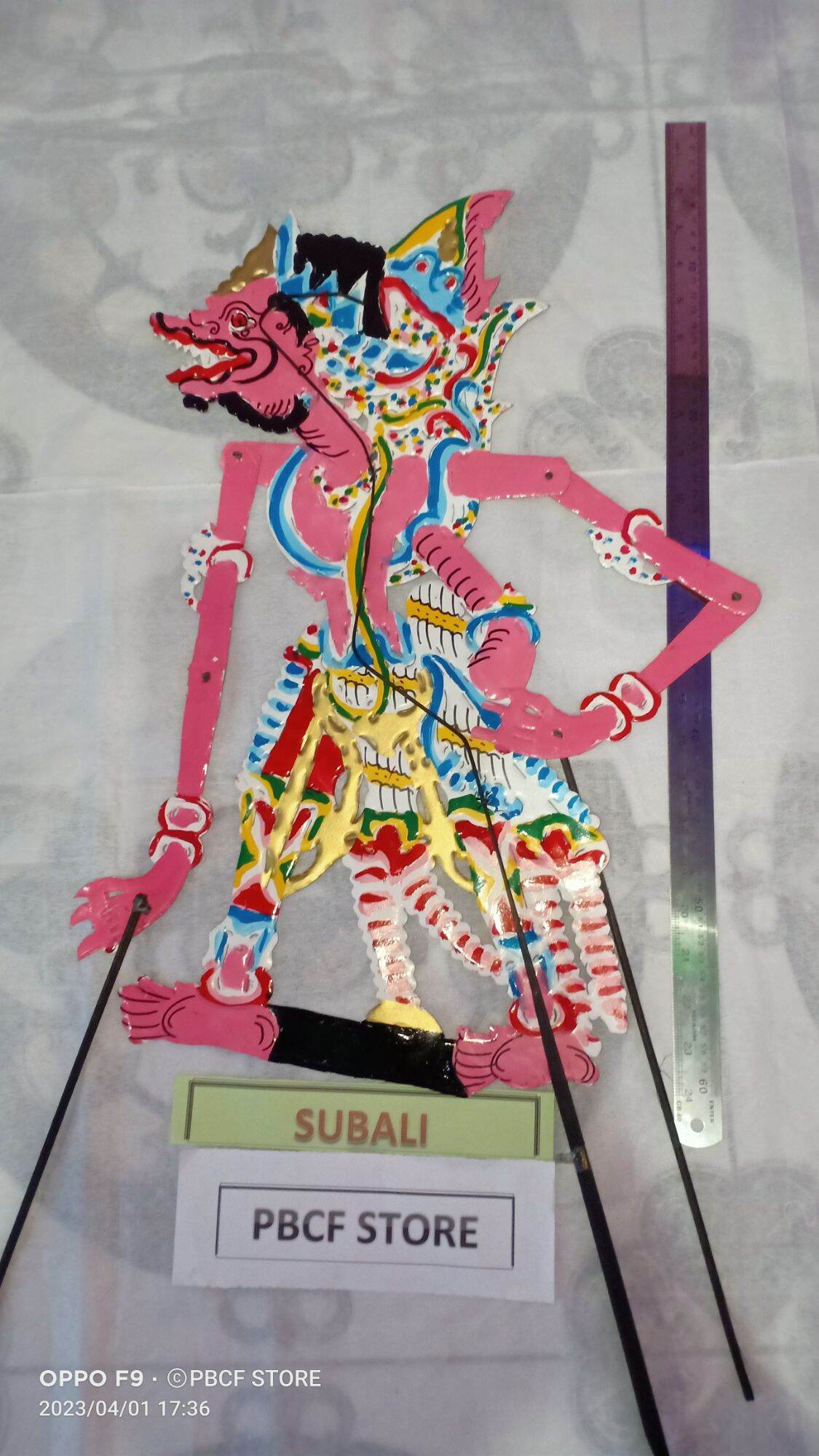 Wayang SUBALI bahan Kertas Duplek +- 55cm | Lazada Indonesia