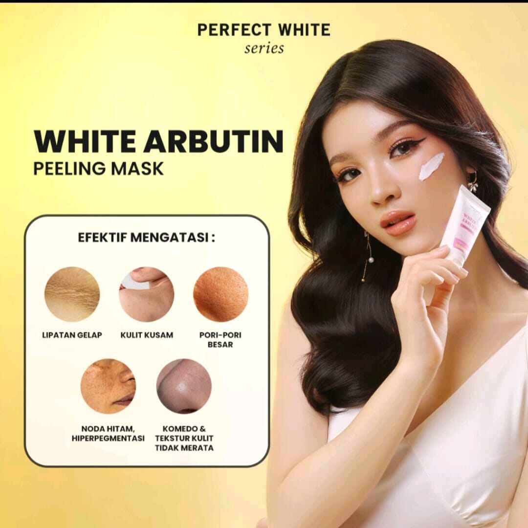PERFECT WHITE " WHITE ARTIBUN " Face Feeling Mask 30 G | Exfoliating ...