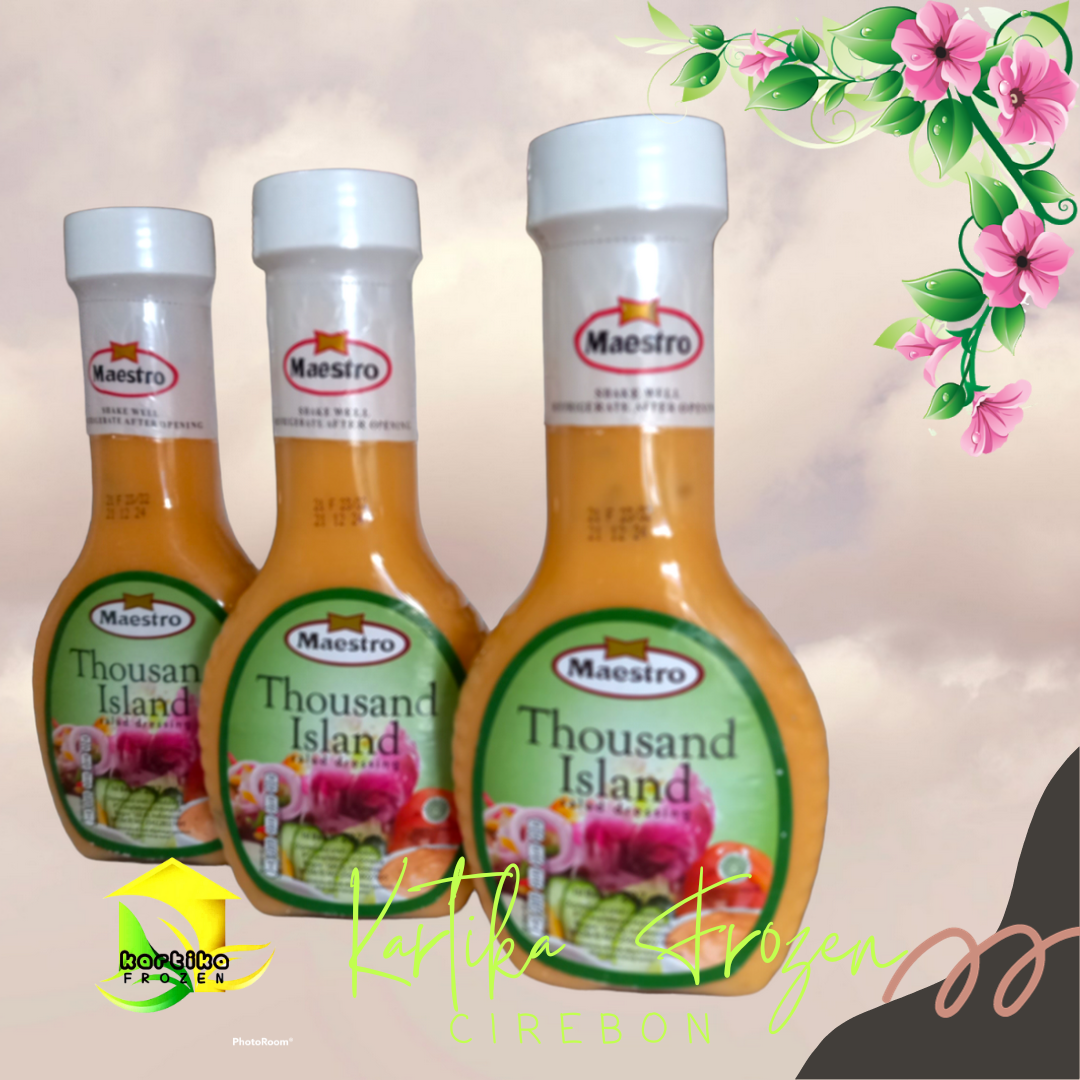 MAESTRO THOUSAND ISLAND / Mayonais Salad Dressing 237 ml | Lazada Indonesia