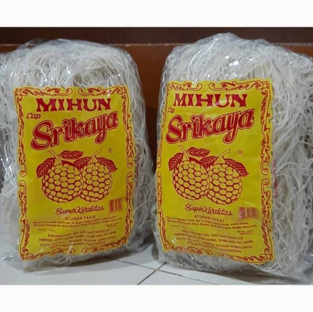 Bihun Mihun Sempurna Pematang Siantar Medan Cap Srikaya 500gr 500 gr ...