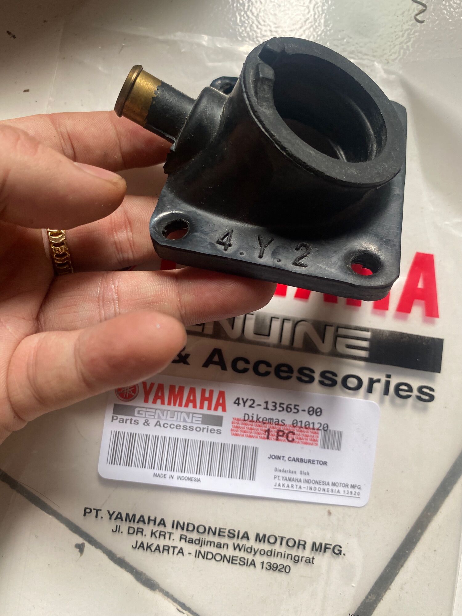 Manipul Manipol Manifold Intake Intek Intex Karburator Yamaha RX King ...