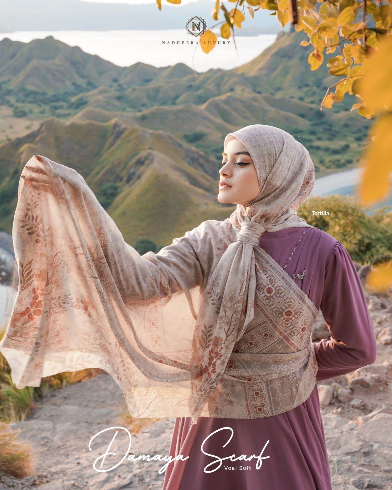 DAMAYA SCARF By Nadheera luxury | Lazada Indonesia