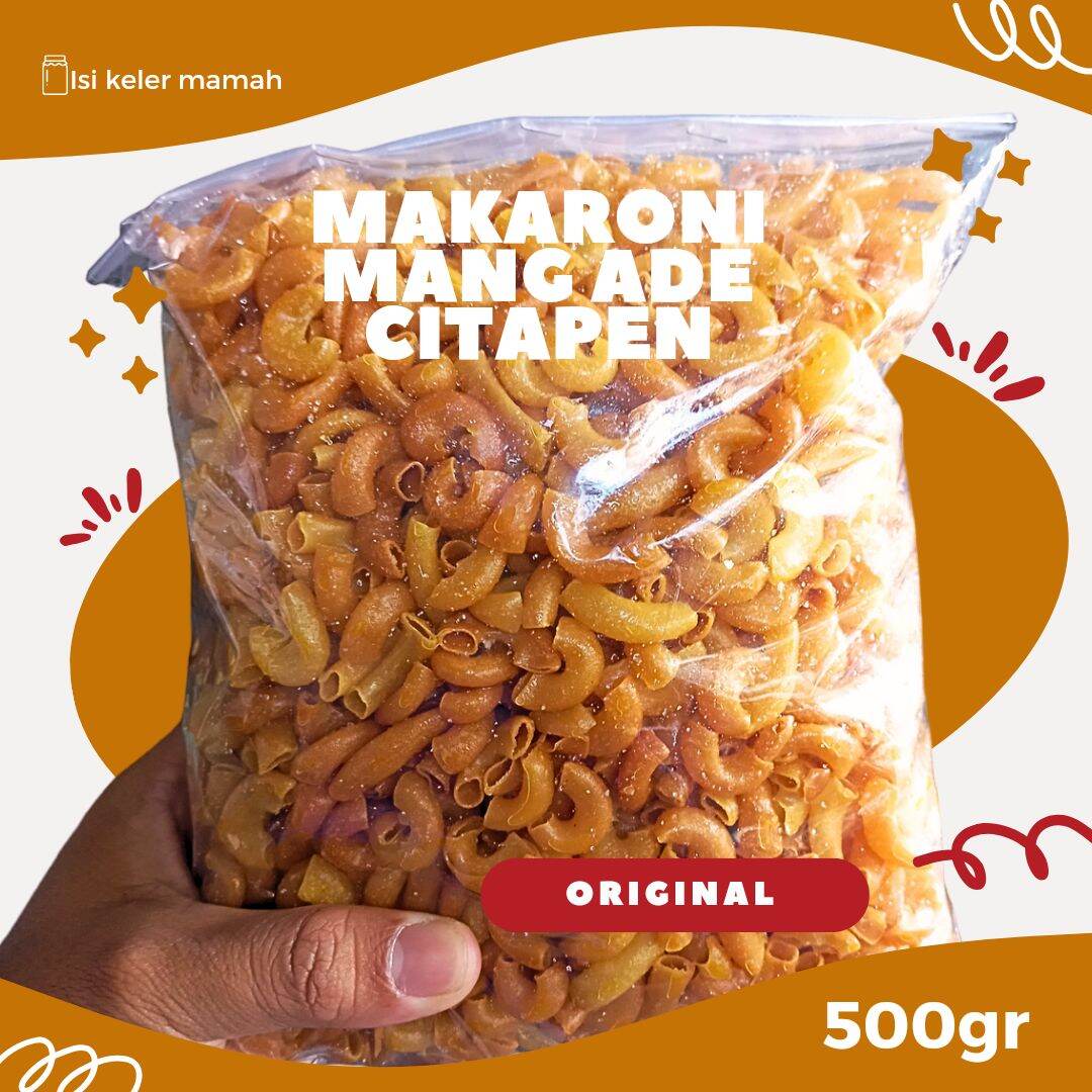 MAKARONI MANG ADE CITAPEN ASLI TASIKMALAYA 500GR | Lazada Indonesia