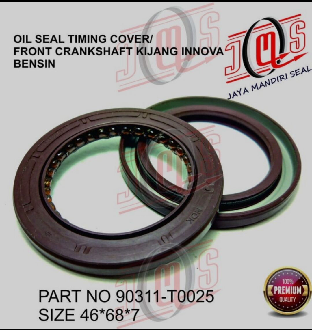 OIL SEAL TIMING CRANKSHAFT KREK KRUK KER AS DEPAN INOVA INNOVA | Lazada ...