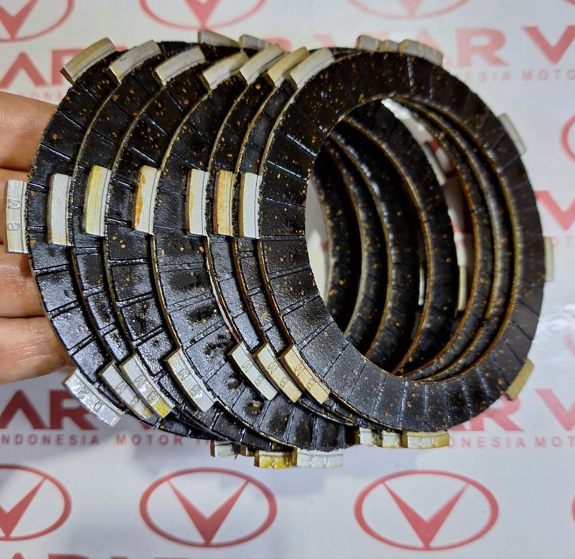 KAMPAS KOPLING LEBAR ISI 7 KEPING KOPLING BUAT VIAR , TOSSA MSOTOR RODA ...