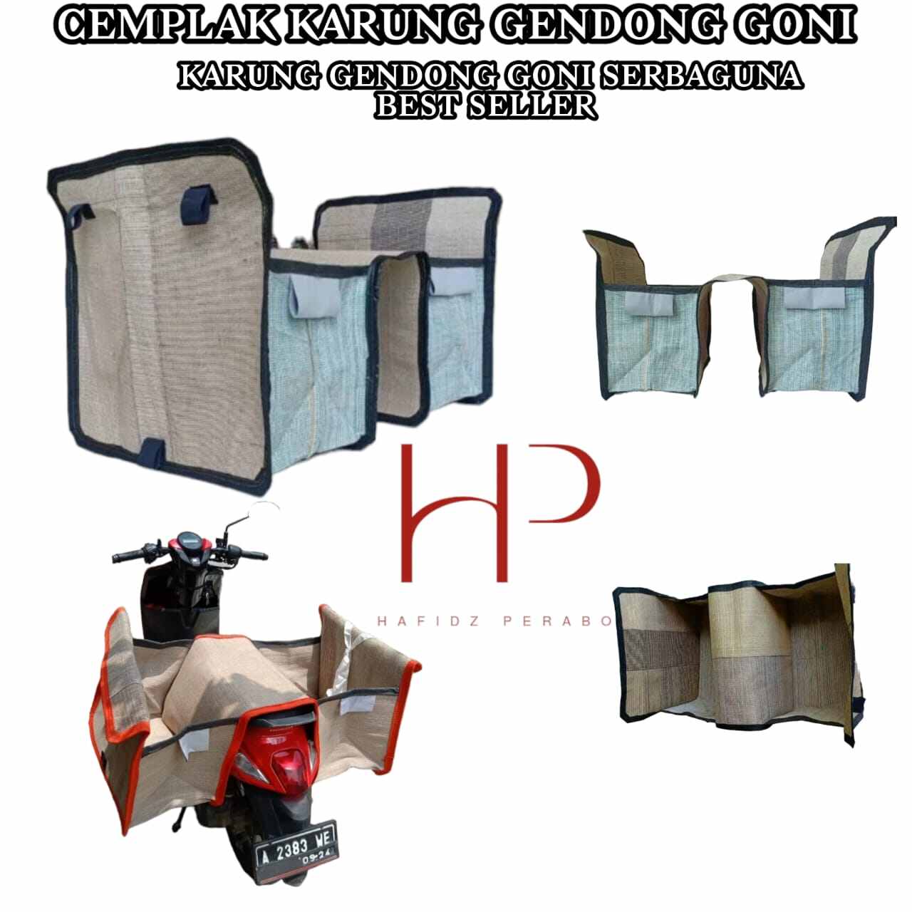 TAS KURIR / TAS MOTOR / SADDLE BAG KARUNG GENDONG CEMPLAK SUPER MURAH ...
