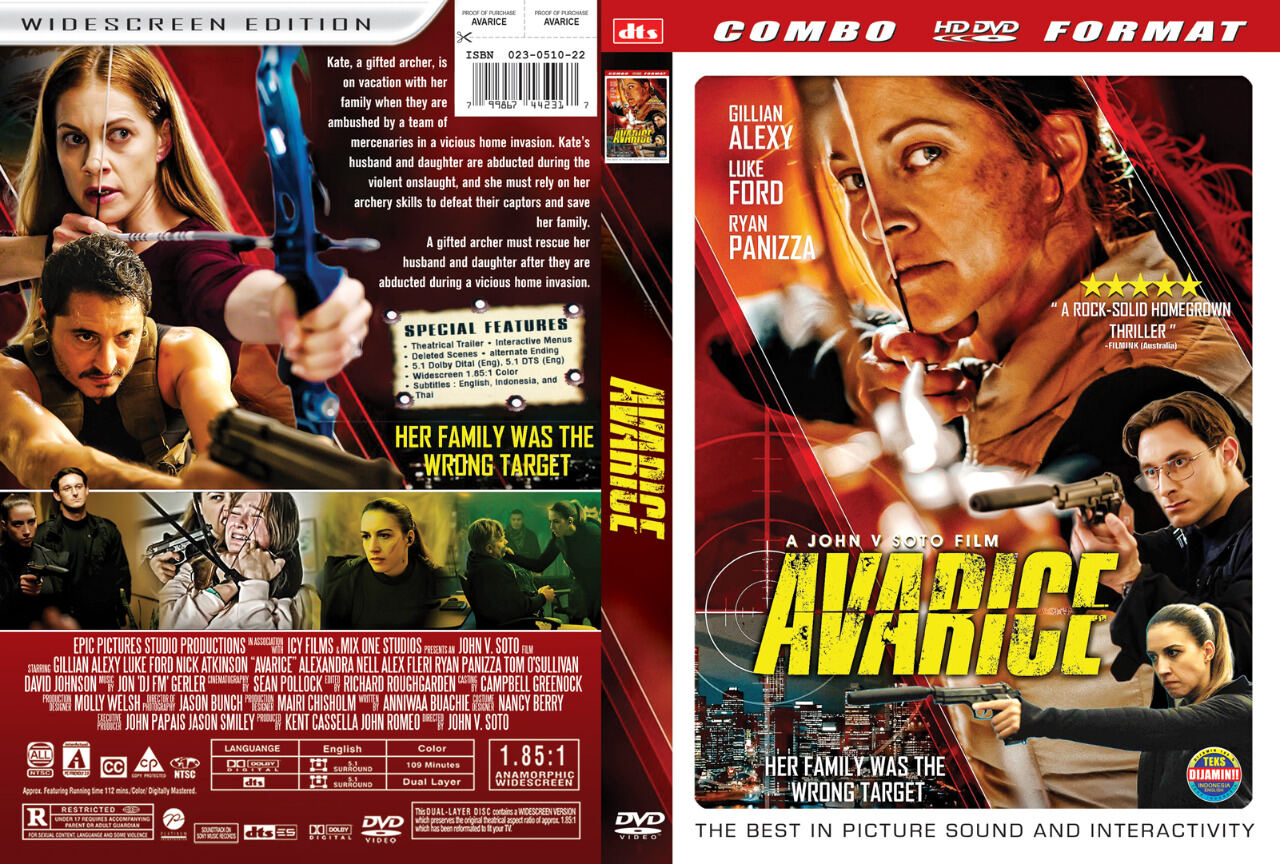KASET DVD FILM ACTION 2022: AVARICE | Lazada Indonesia