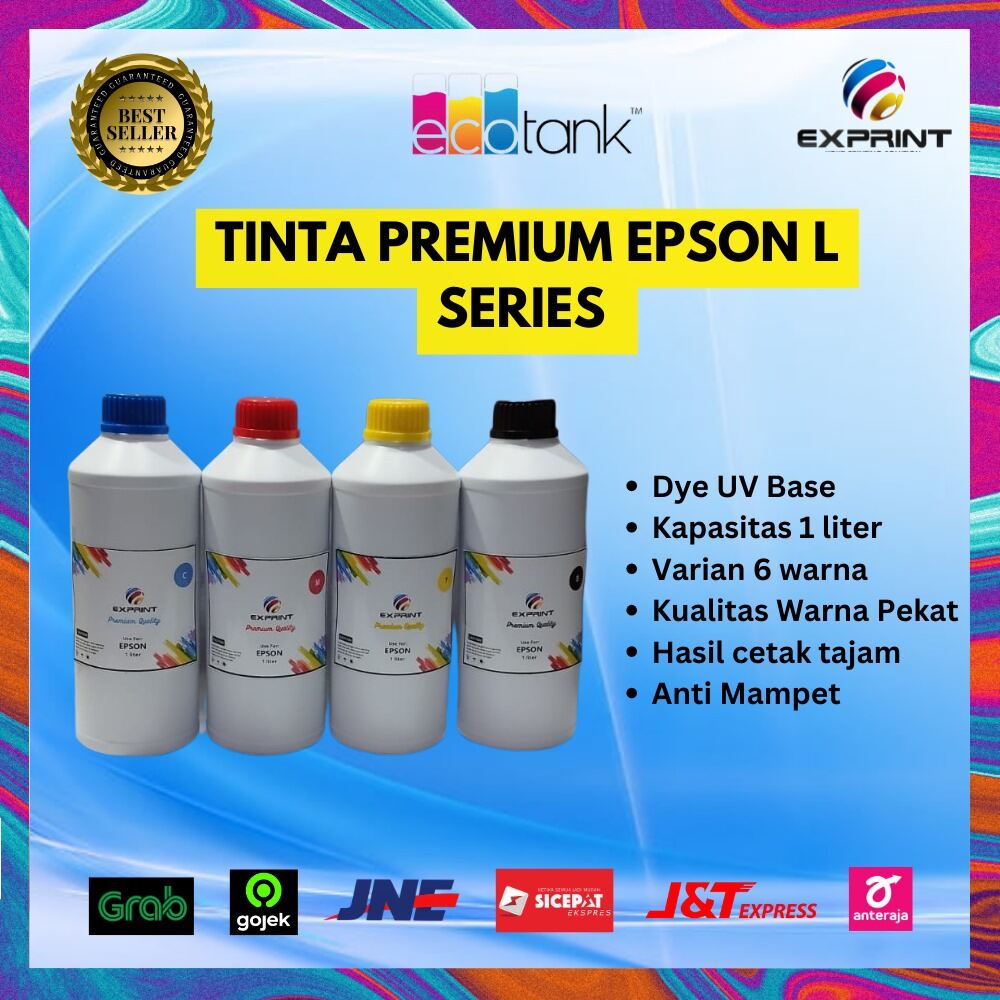 Tinta Epson L Series Premium 1 Liter | Lazada Indonesia