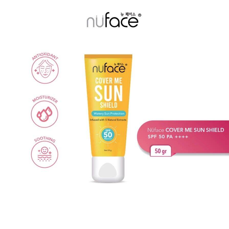 NUFACE SUNSCREEN COVER ME SUN SHIELD SPF 30 PA++ SPF 50 PA++ | Lazada ...