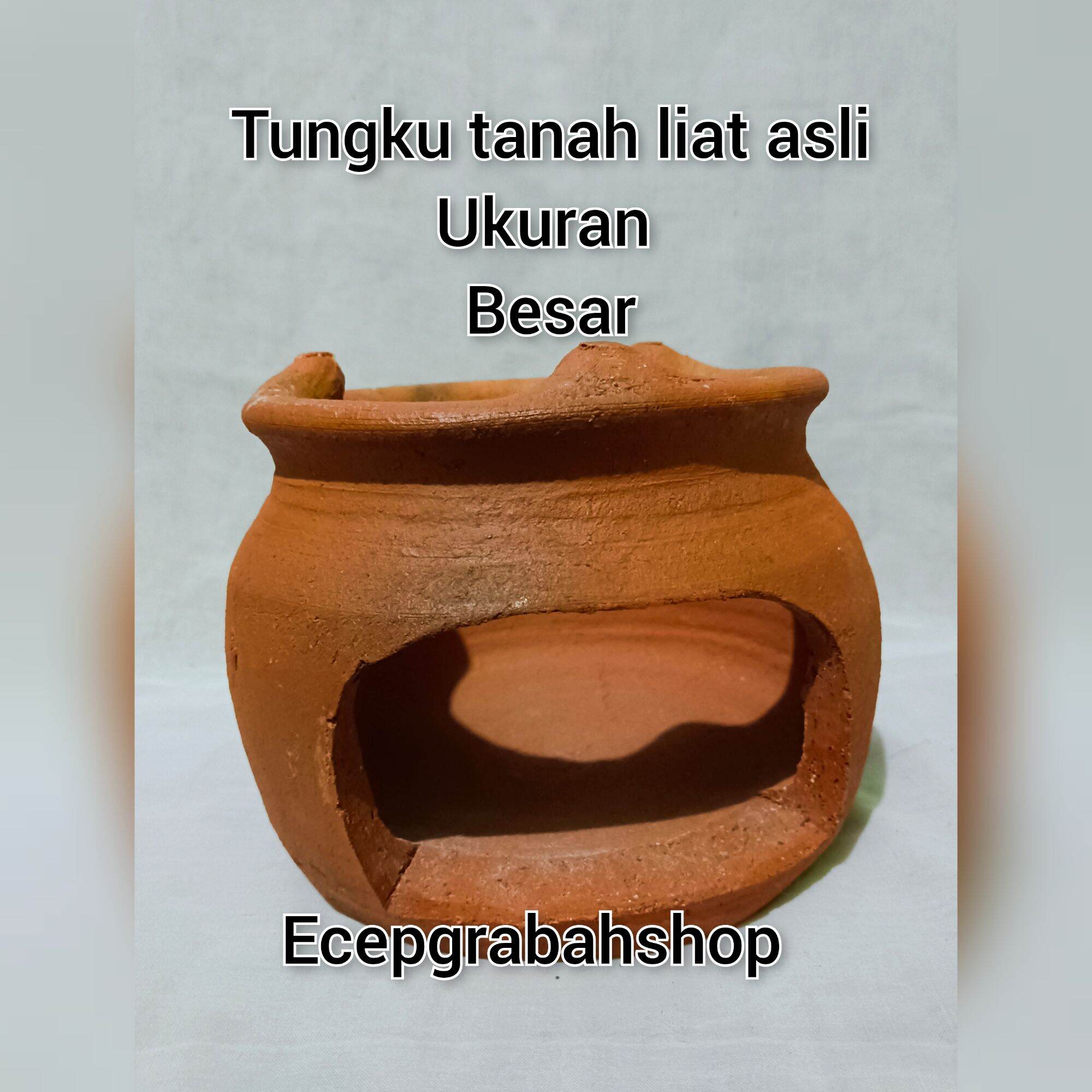 tungku tanah liat//asli berkuslitas//grabah tanah liat //tungku anglo ...