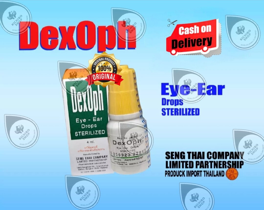 DEXOPH 4ml Obat Tetes Mata Telinga Ayam Dex Oph Import BANGKOK | Lazada ...
