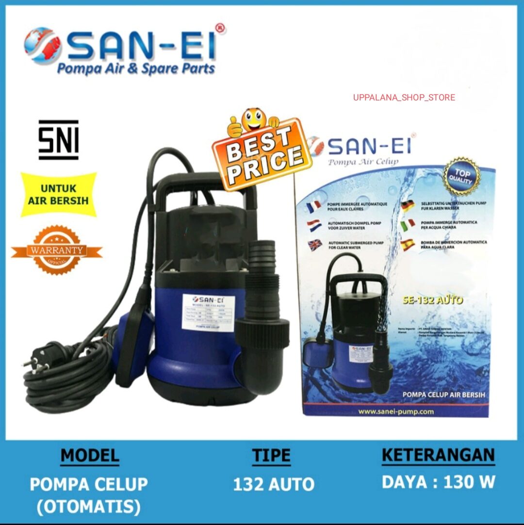 POMPA CELUP SAN-EI SE 135 AUTOMATIS | Lazada Indonesia