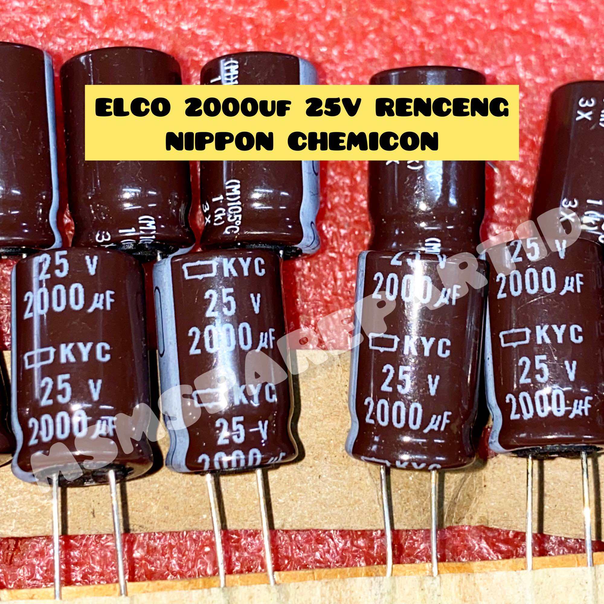 ELCO 2000UF 25V RENCENG NIPPON CHEMICON | Lazada Indonesia