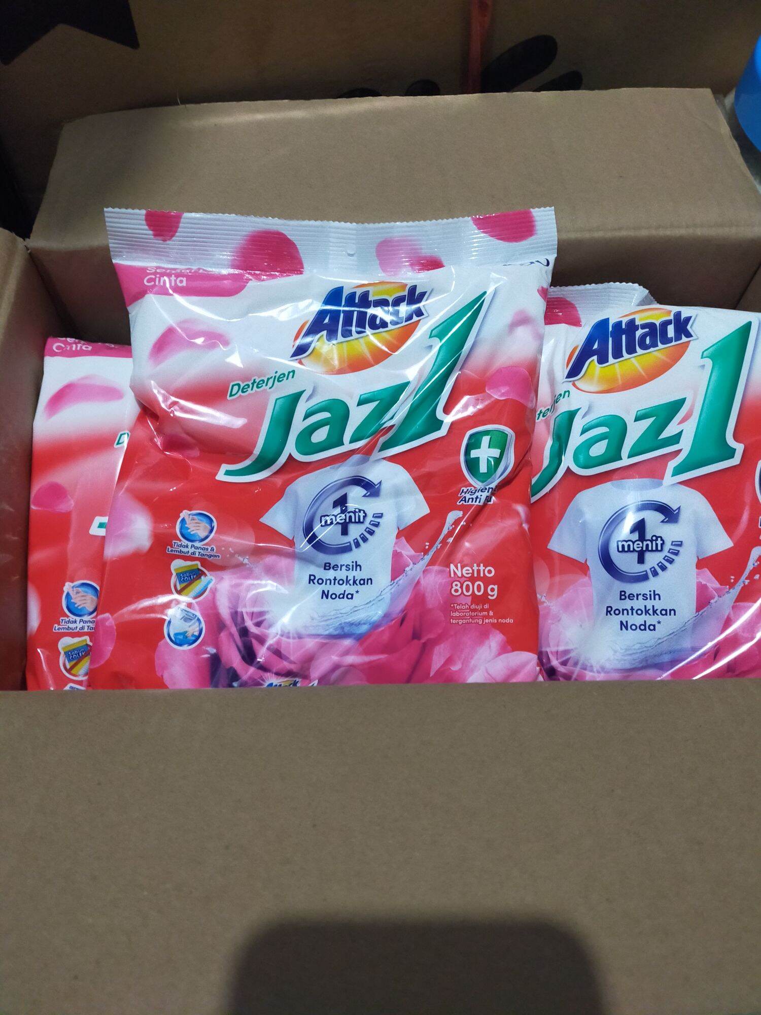 ATTACK JAZ1 jaz One DETERGENT DETERJEN 800GR | Lazada Indonesia