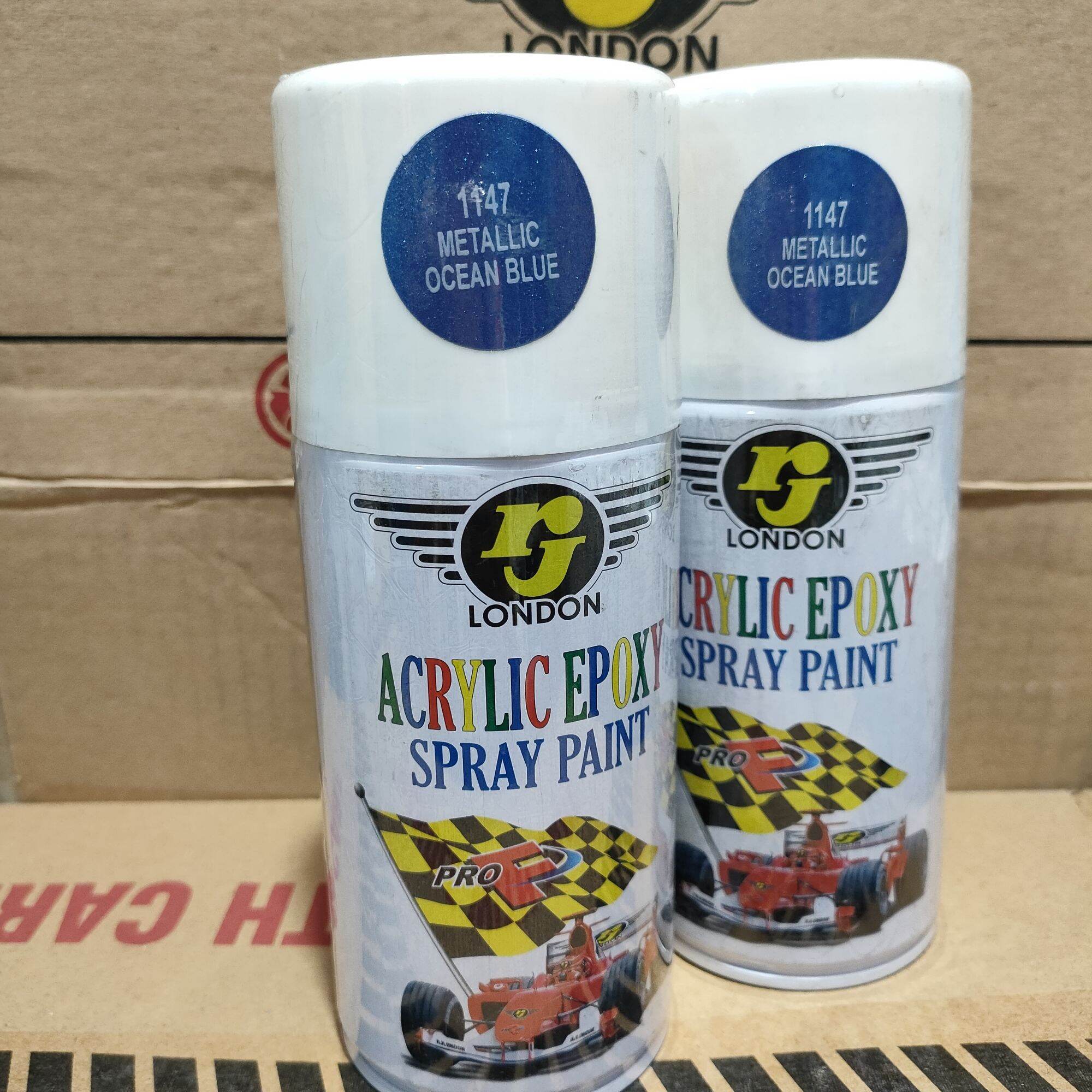 Pilok Pilox Cat Semprot RJ 300cc Metallic Ocean Blue 1147 Biru Tua ...