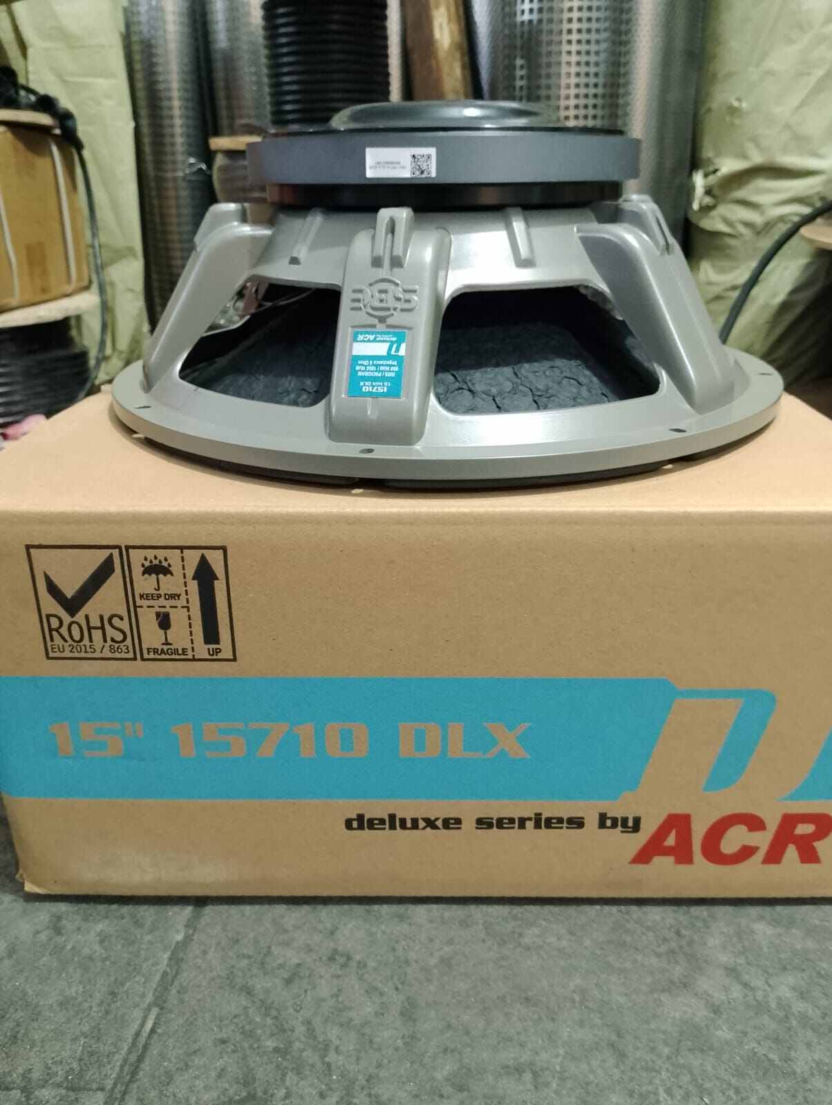 SPEAKER ACR DELUXE 15" 15710 DLX SUBWOOFER 1800 Watt (SILVER) | Lazada Indonesia