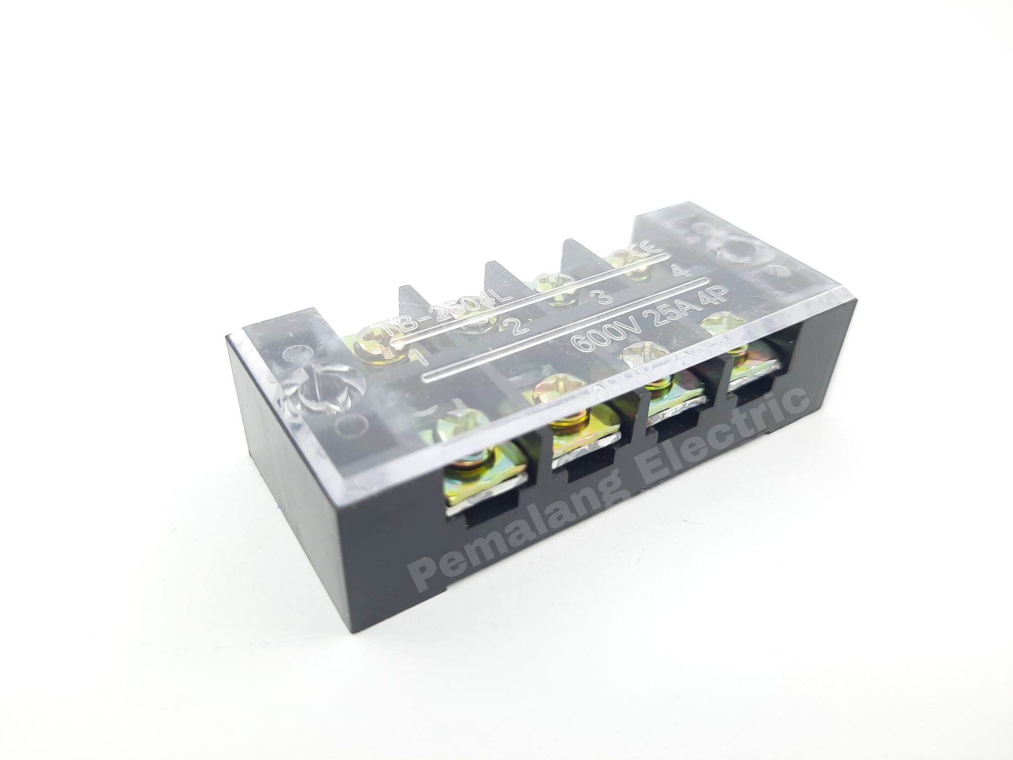 FORT TERMINAL BLOCK BLOK TB-2504/ 25A 4pole | Lazada Indonesia
