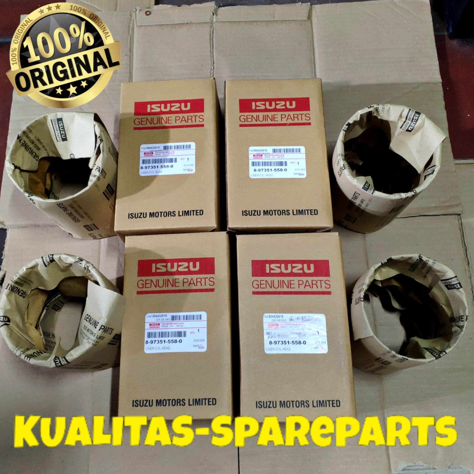 Buring Liner Boring Cylinder Silinder Head ISUZU ELF NKR71 4HG1 NKR71T ...