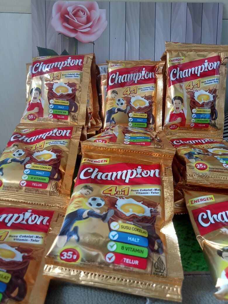 energen champion 1 renceng isi 10 pcs | Lazada Indonesia