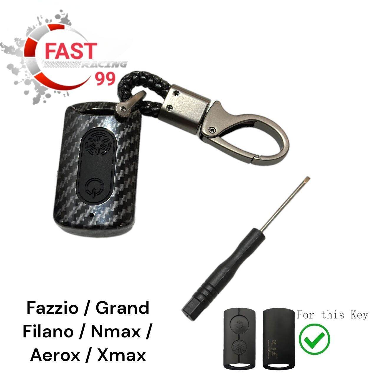 Casing Kunci Karbon Motor Yamaha Pelindung Remote Kunci - Cover Remote ...